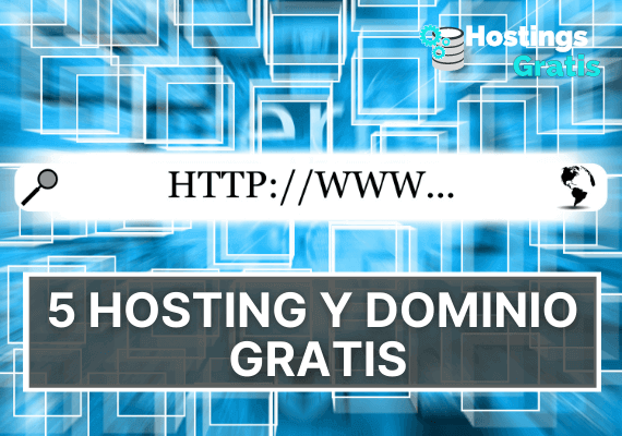 5 Hosting y dominio gratis – Hostings Gratis